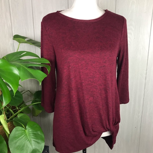 Chelsea & Theodore | Tops | Nwt Chelsea Theodore Front Twist 34 Sleeve ...